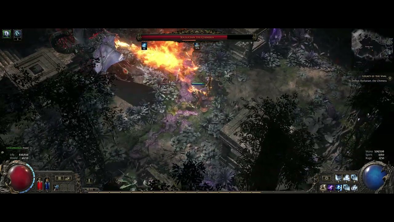 POE2 Invoker Destroys Chimera - YouTube