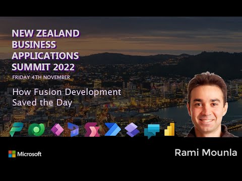 NZ Business Applications Summit 2022 - My Session on how Fusion ...