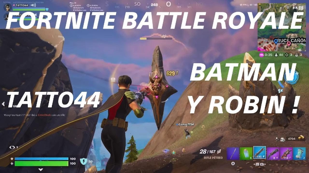 Fortnite Battle Royale - Somos BATMAN y ROBIN ! ( Actualización de ...