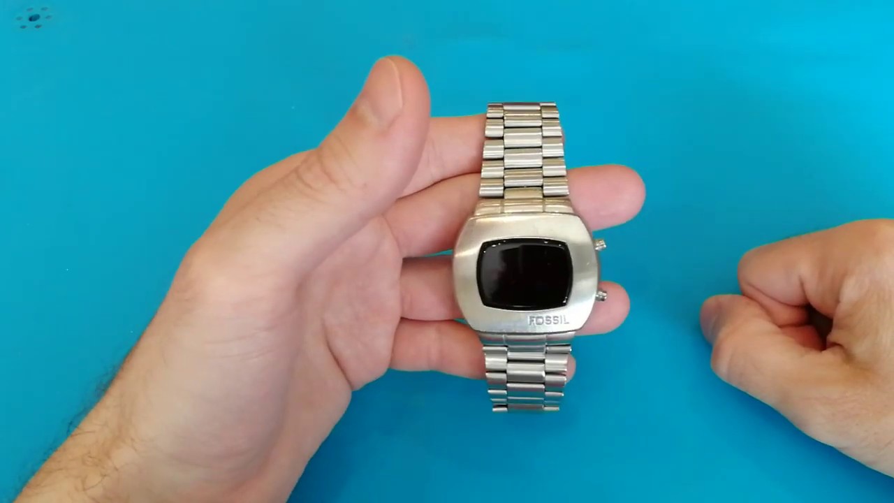 FOSSIL LED JR7770 RECENSIONE ITA OROLOGIO JR-7770 FOSSIL 2002 LED - YouTube