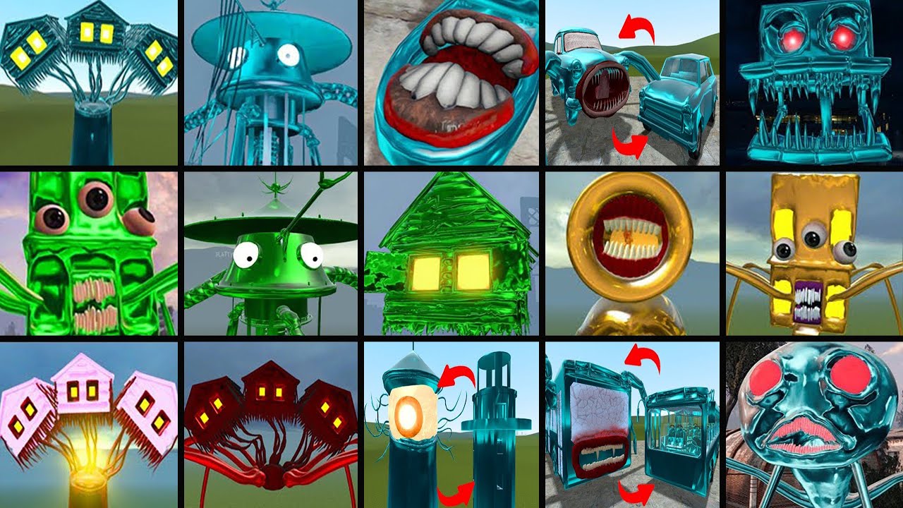 NEW COLORS : LIGHT HOUSE,SIREN HEAD,MEGAHORN,HOUSE HEAD,CURSED THOMAS ...