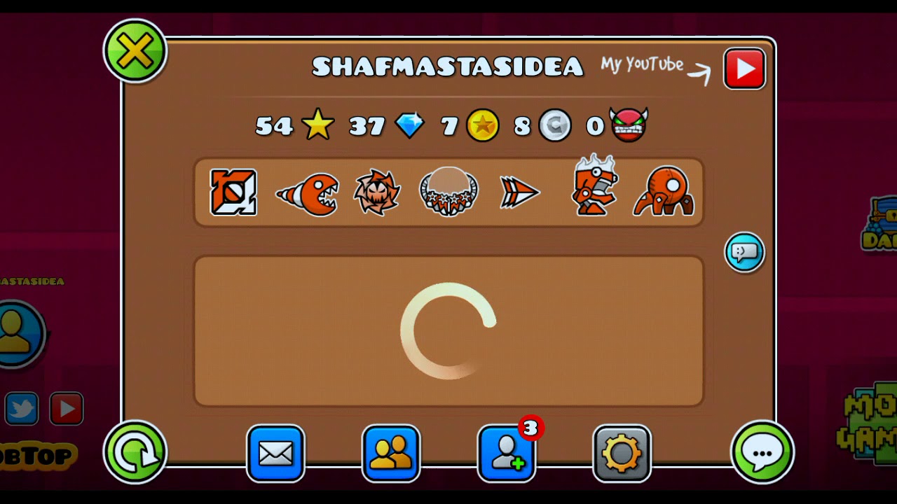 I Need Geometry Dash Friends Youtube