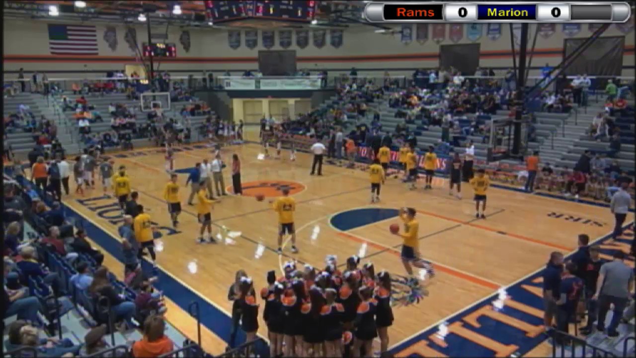 Mt. Vernon Rams Basketball vs. Marion Wildcats - 2016 Pyramid Plus ...