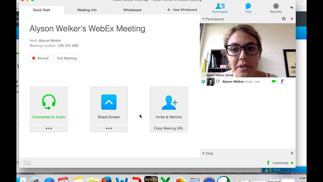 How to Use WebEx - YouTube