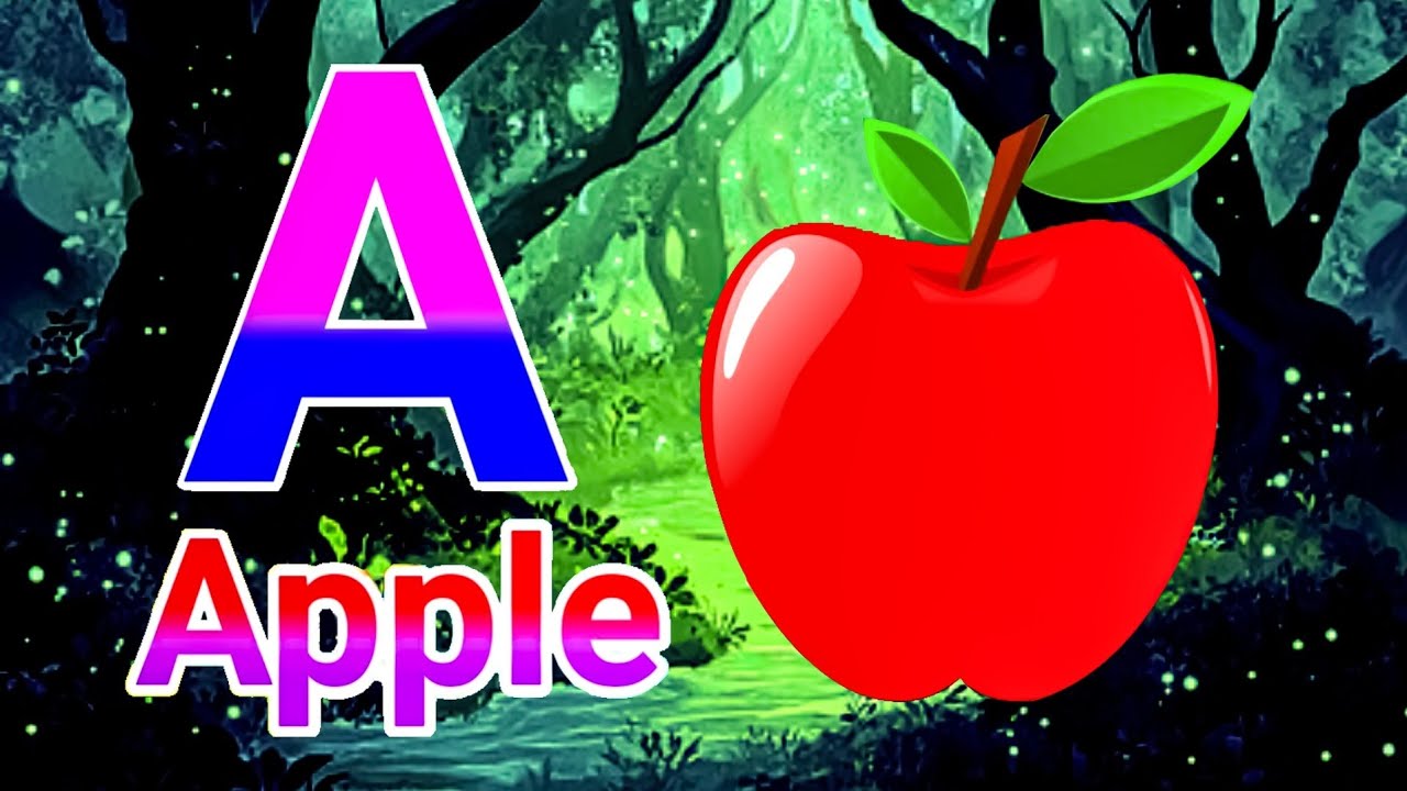 a for apple b for ball c for cat | abc phonics song | alphabets ...
