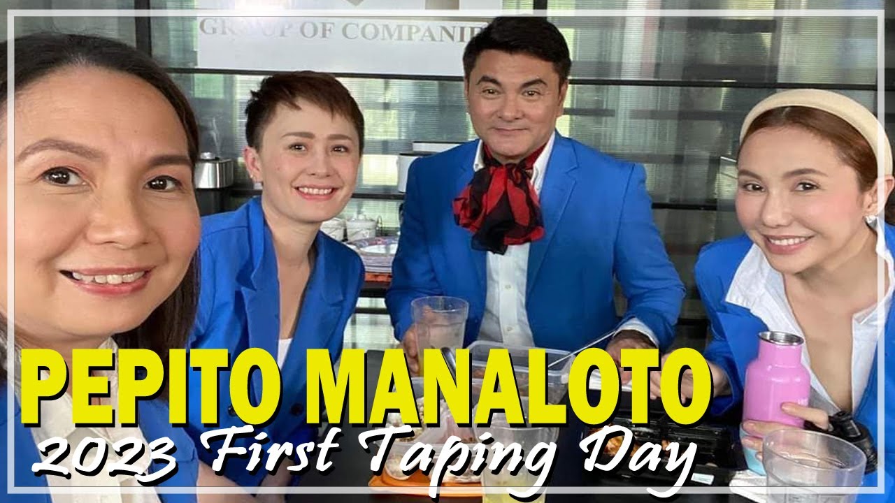 PEPITO MANALOTO OFFICE | FEB 25 2023 FIRST TAPING DAY # ...