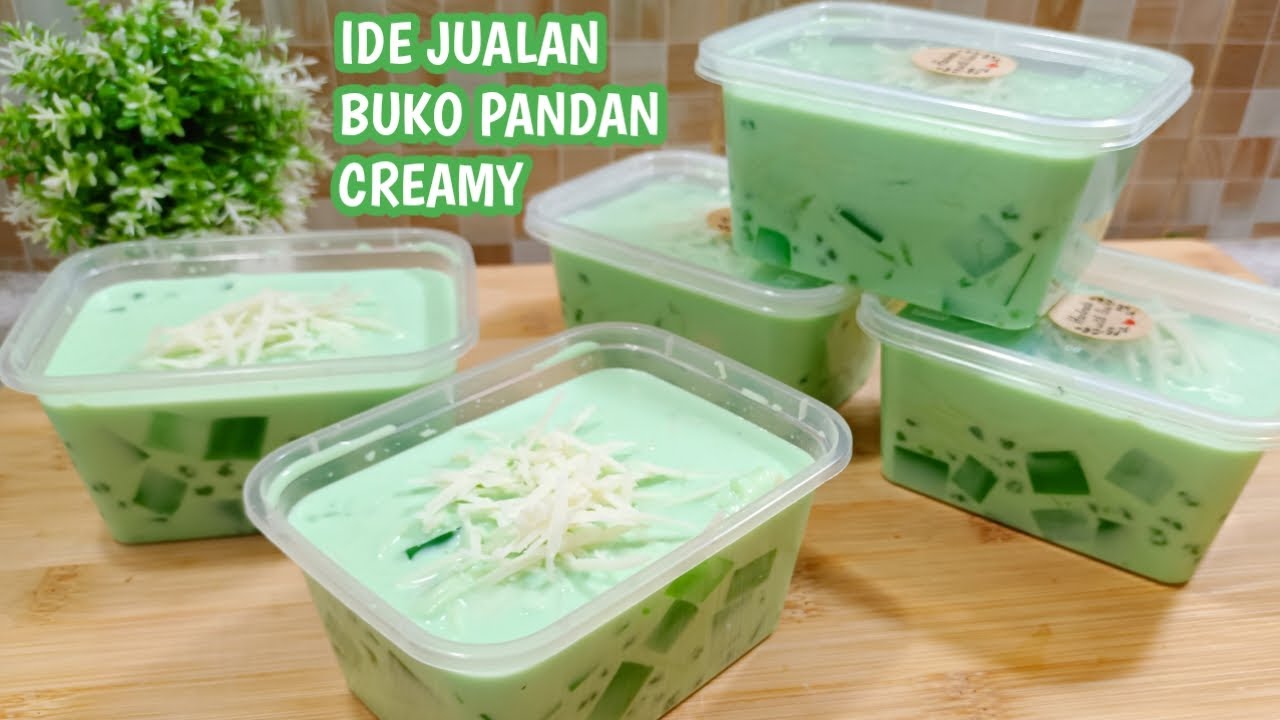 CARA MEMBUAT KUAH BUKO PANDAN YANG ENAK DAN CREAMY ‼️ JUALAN INI PASTI ...