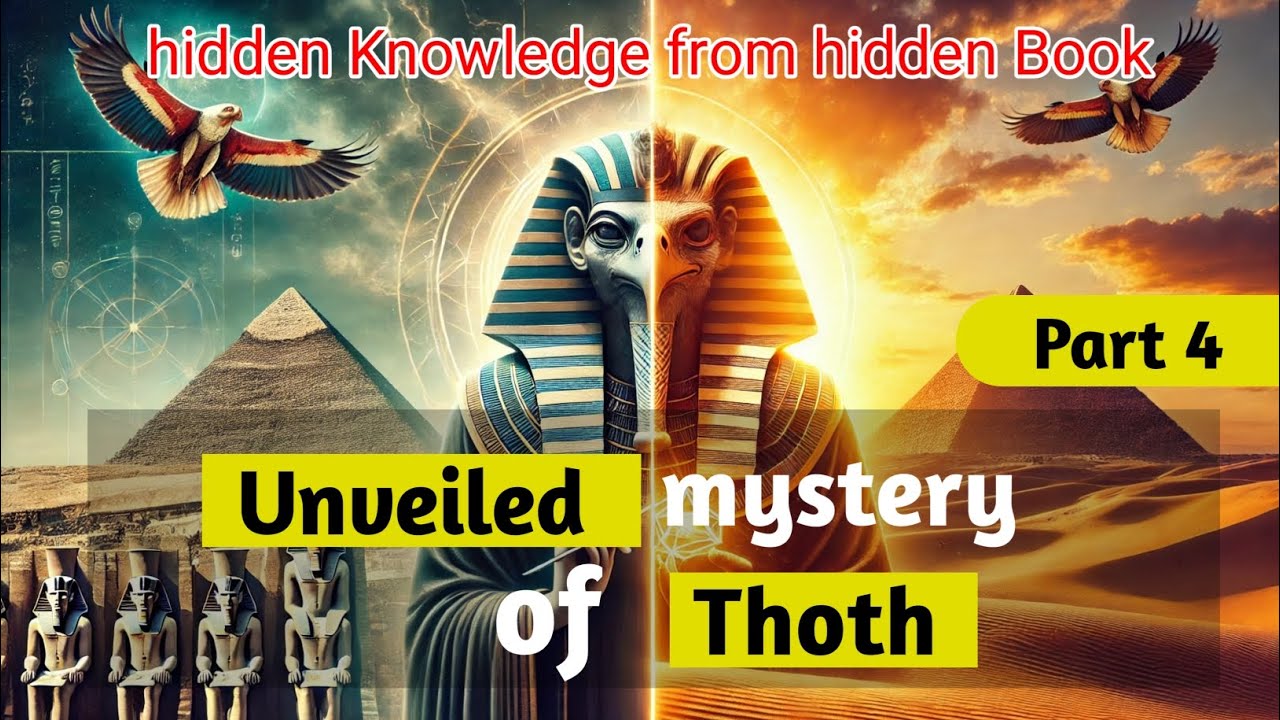 Part4 | Unveiled mystery of Thoth from Hidden Knowledge from hidden Book|RJXPedia inspired by ...
