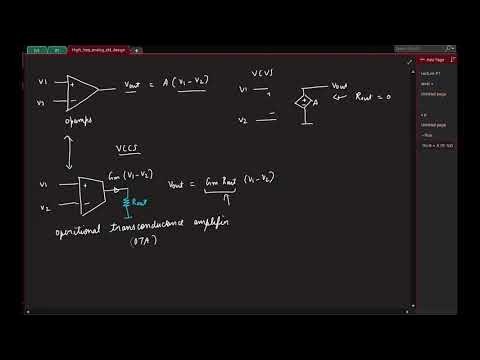 Lecture 1: Recap of basic MOS amplifiers - YouTube