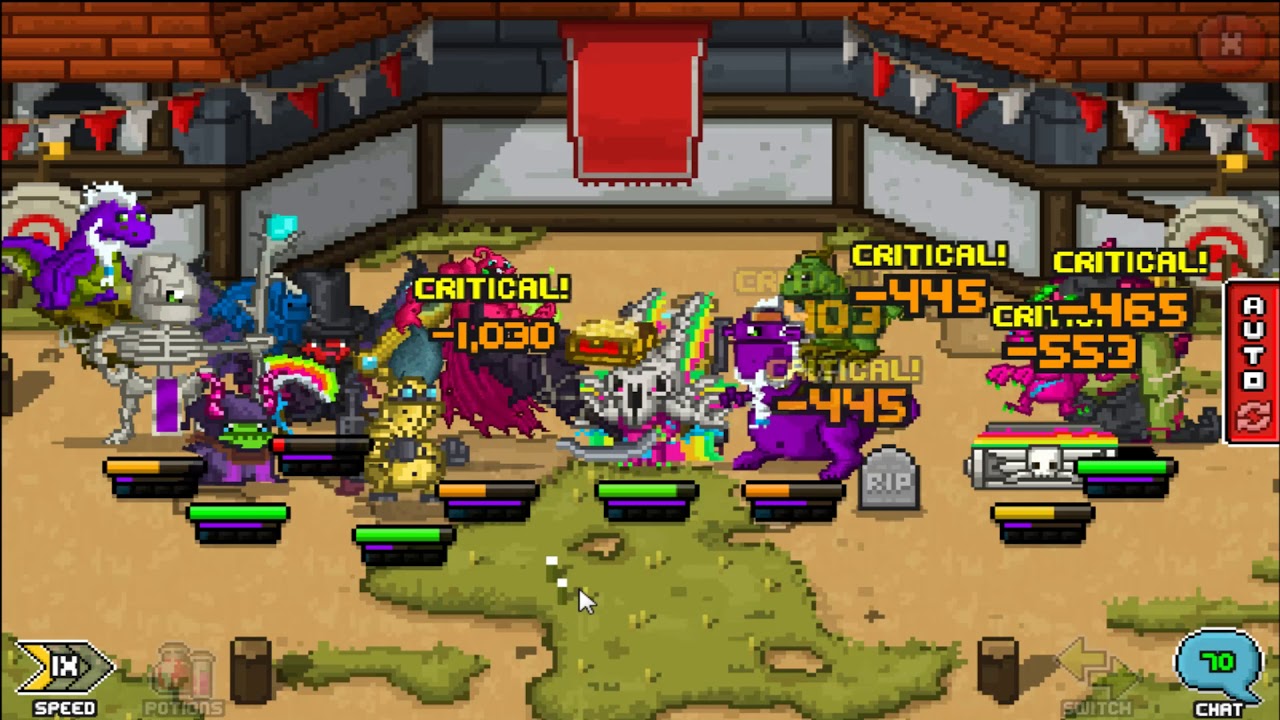 Bit Heroes - PvP Arena Grim Event (43) - YouTube