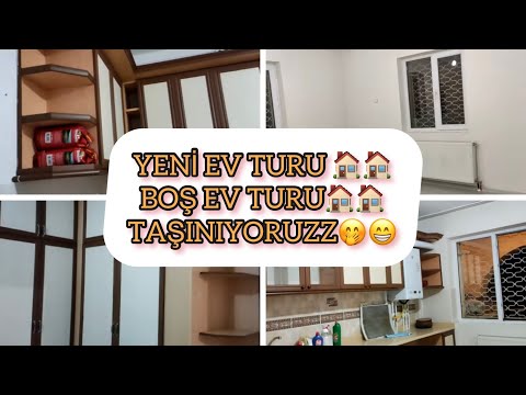 EV TURU / YENİ EV TURUMUZ / TAŞINIYORUZ / BOŞ EV TURU / EV TURU VLOĞU / HOME TOUR ( 3+1 Ev Turu )