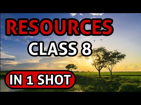 Resources I Resources Chapter I Class 8 Geography chapter 1 ।। SST ...