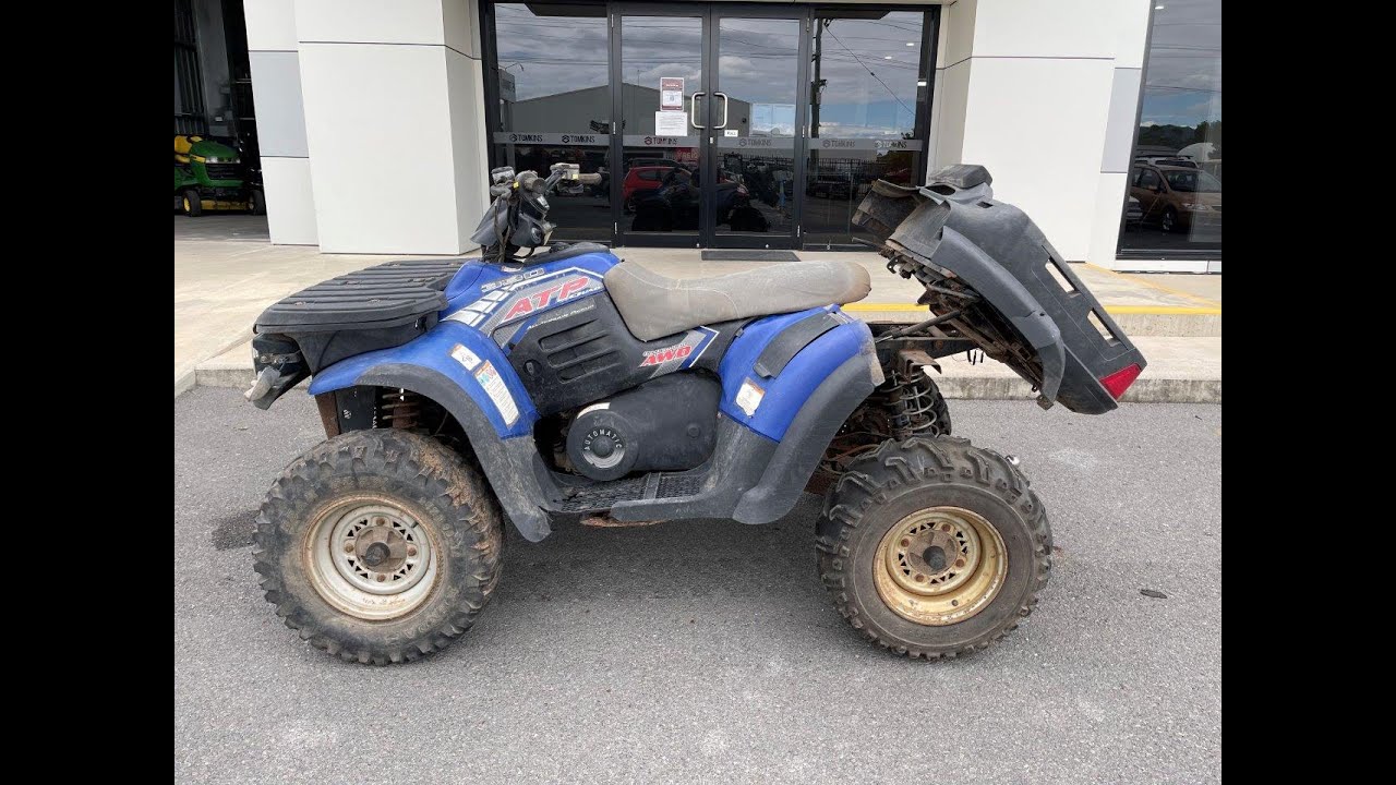 2002 Polaris 330 ATP Quad - YouTube