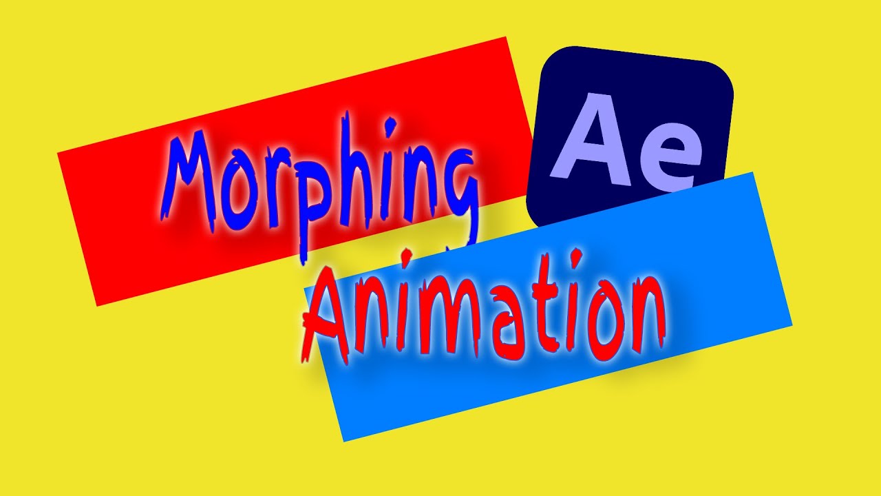 How do you animate morph in after effects? - YouTube