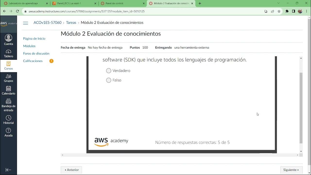 AWS Academy Cloud Operations || Evaluation 2 || Check Answer - YouTube