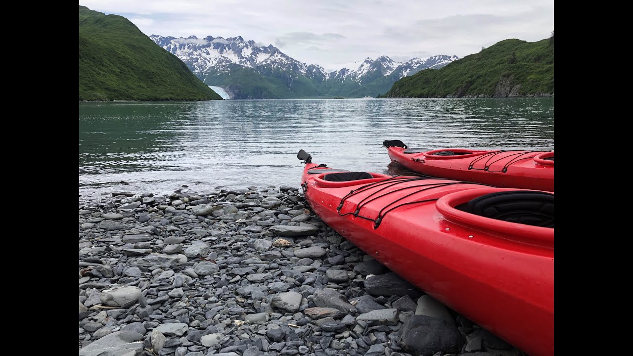 Aialik Glacier Kayaking and Whale Watching in Seward, Alaska - YouTube