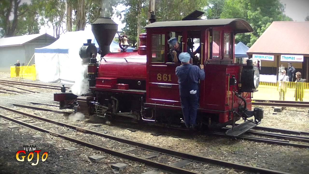 Puffing Billy 861 | Vintage Steam Train - YouTube