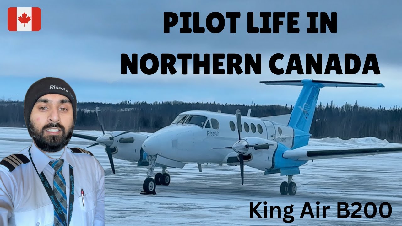 Pilot life in northern canada 🇨🇦 MARCH BUT STILL VERY COLD -25 C - YouTube