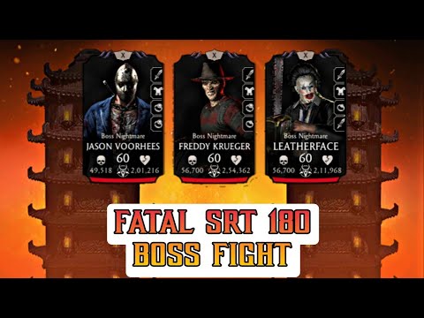 Mk mobile Fatal SRT 180 Boss Fight - YouTube