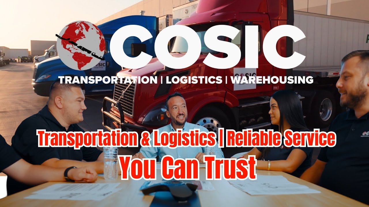 Cosic Transportation & Logistics | Reliable Service You Can Trust - YouTube
