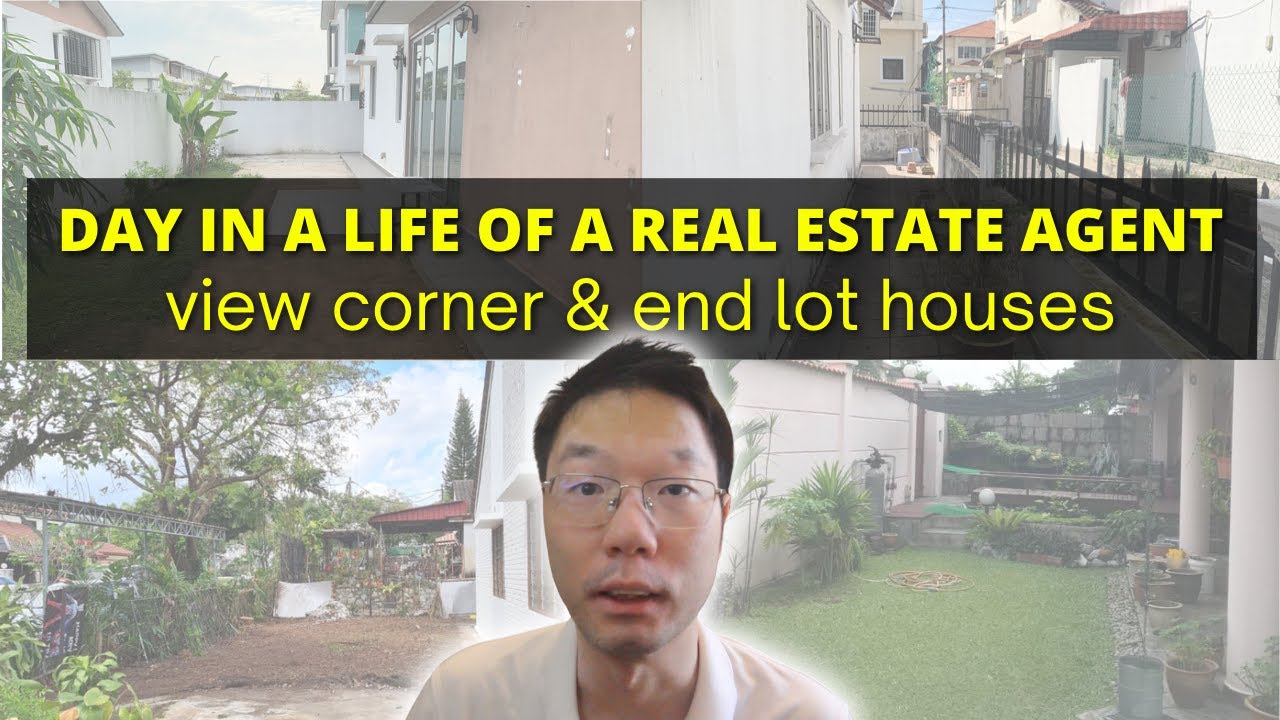 A day in the life of a real estate agent: Viewing different corner and ...