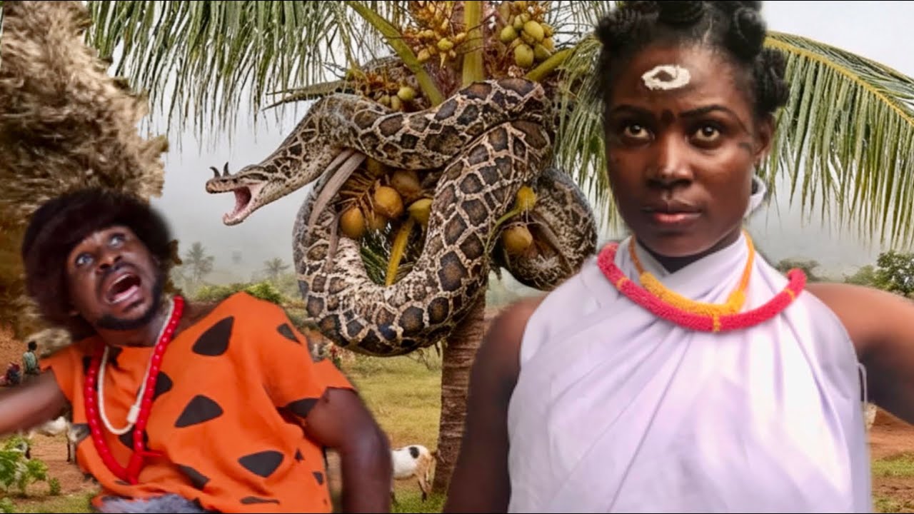 PYTHON VILLAGE IN AFRICA || THE SACRED PYTHON ATTACK GIRL IN THE FOREST ...