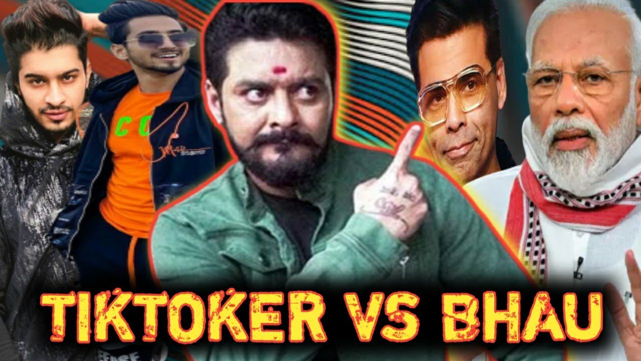 TIKTOKER VS BHAU | HINDUSTANI BHAU MEME | DANKINDIANMEME | DANKMEME ...