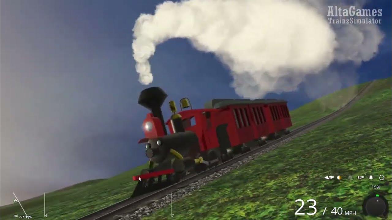 Little Casey Jr. The Reluctant Dragon ~ Trainz Simulator Games - YouTube