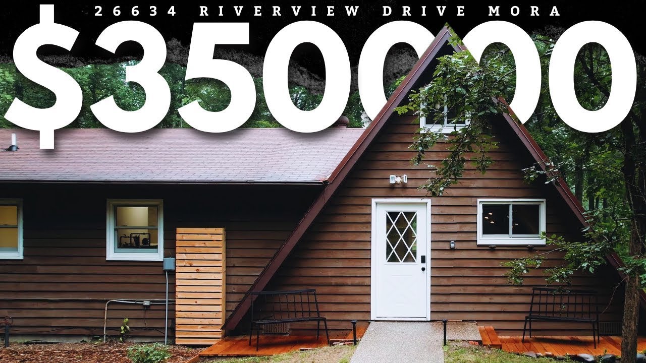 Own This CHARMING A-Frame Cabin in Mora, MN! | Minnesota Home Tours ...