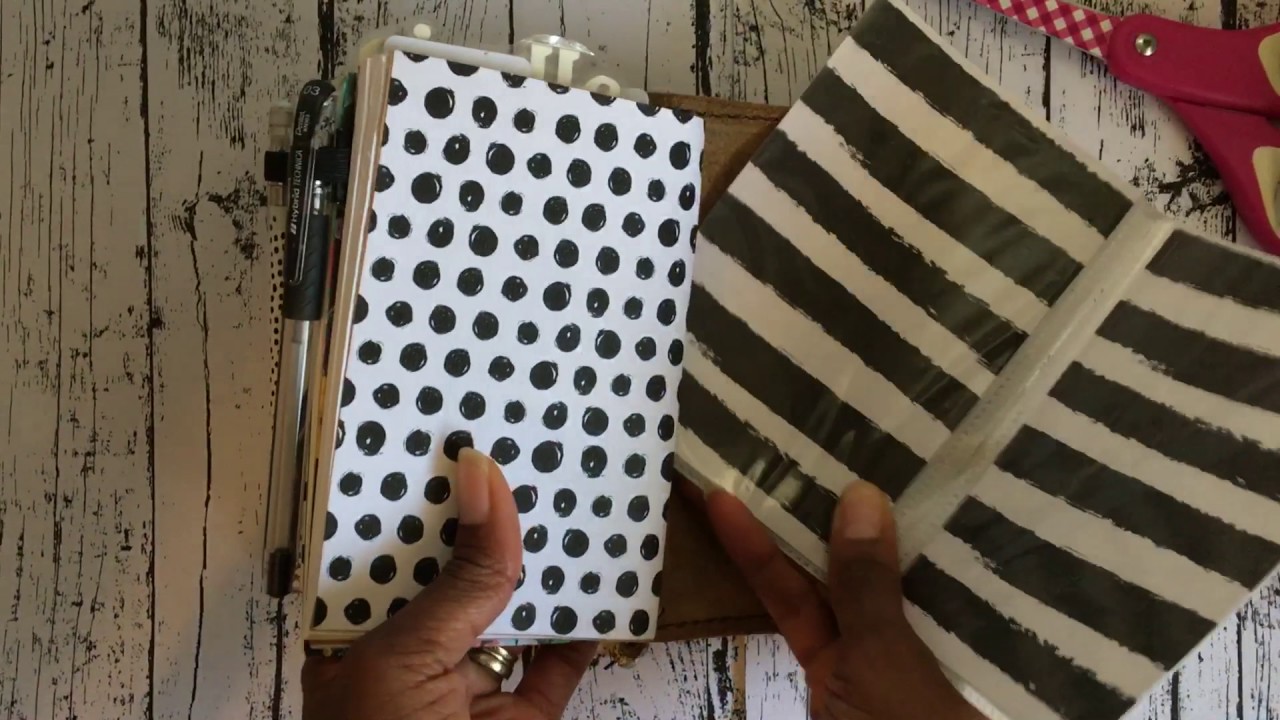 Planner Hack: Easy DIY A6 Traveler's Notebook Dashboards | Hope.Dream ...