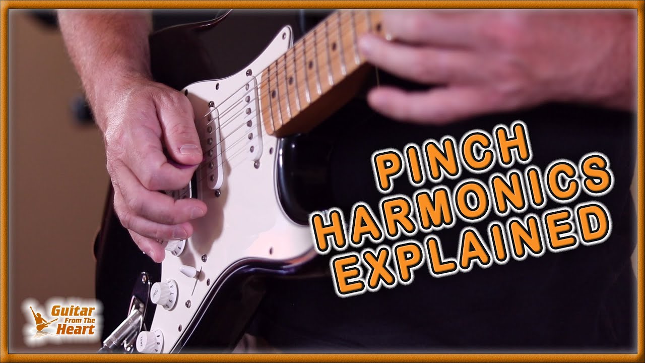 PINCH HARMONICS Explained For You :) | How To Do Pinch Harmonics - YouTube
