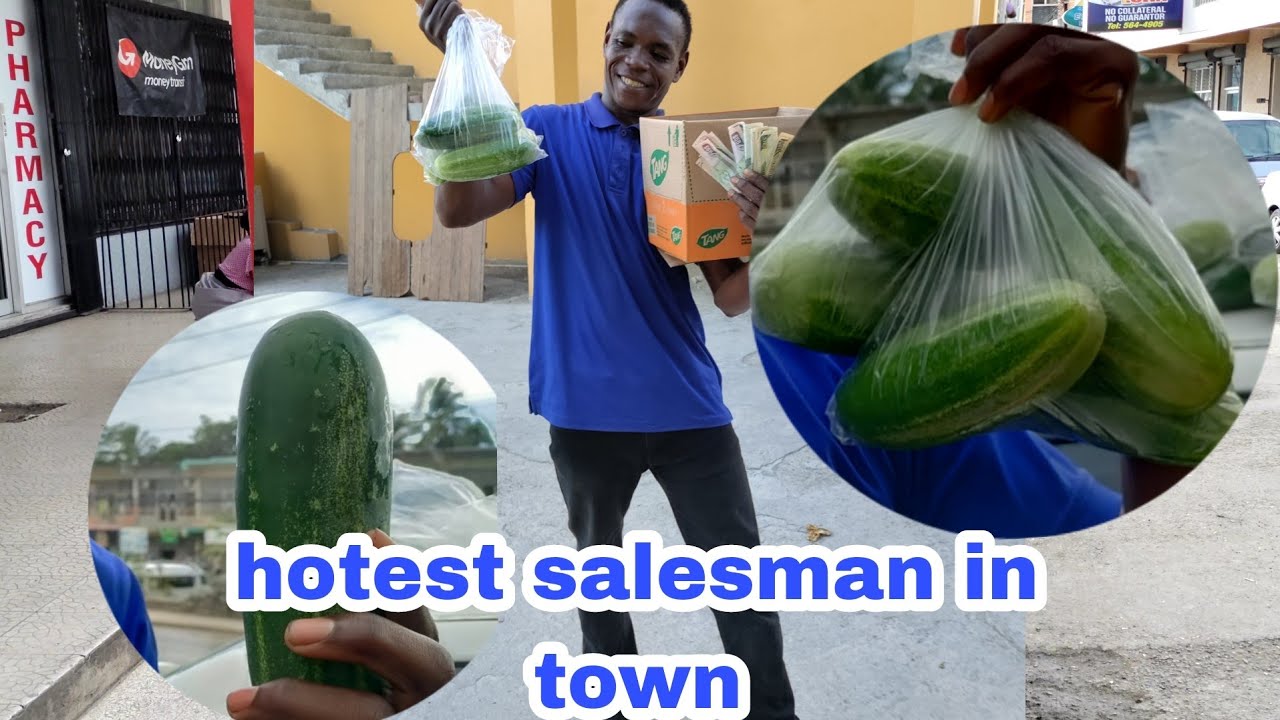 taking on the street selling cucumbers 🥒 - YouTube