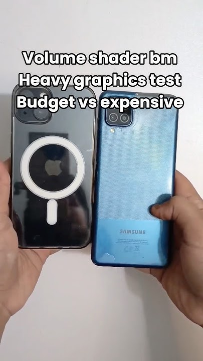 Volume shader bm heavy graphics test… budget VS expensive #Viral # ...