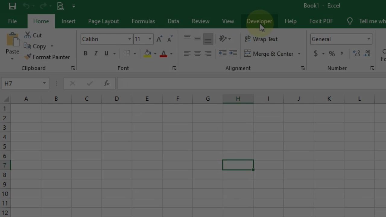 How To Show Excel Developer Tab SHORTS YouTube How To Show Excel Developer Tab SHORTS YouTube