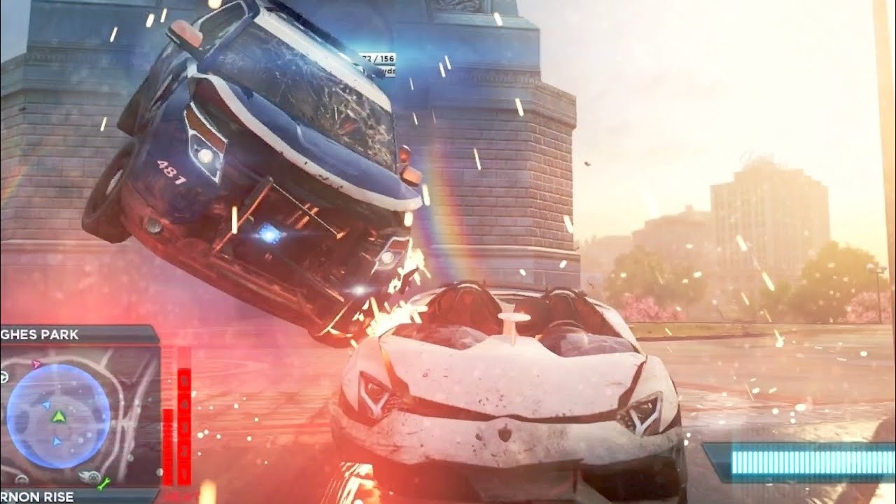 Stunts & Crashes NFS Most Wanted 2012 - YouTube