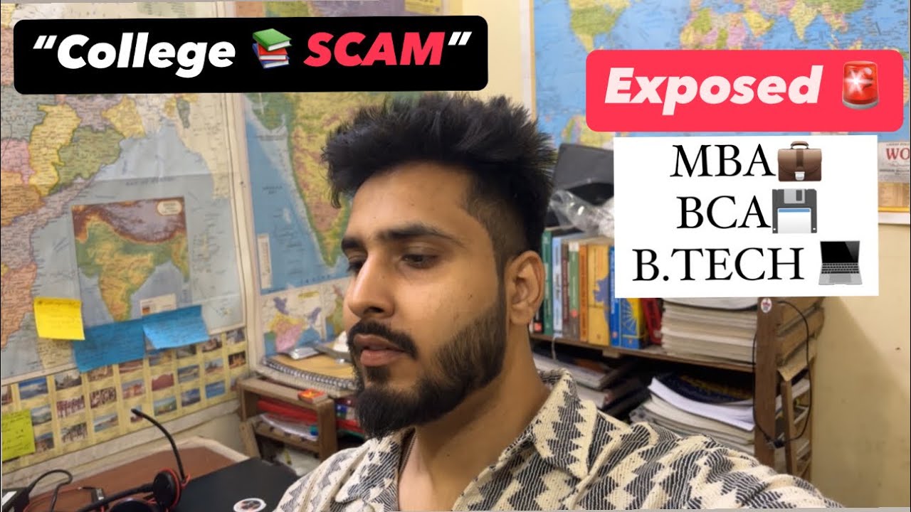 "College Scam EXPOSED: The Truth About BCA, MBA, MBBS & More! (MUST ...