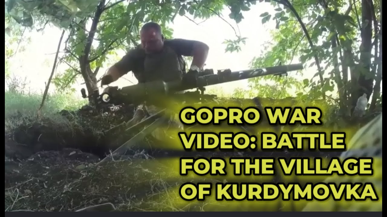 GoPro War Video: Battle For The Village of Kurdymovka - YouTube