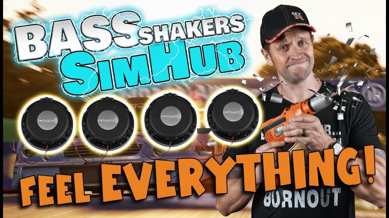 🔊 SimRig Upgrade: Complete Guide to Bass Shakers and SimHub Setup 🔊 - YouTube