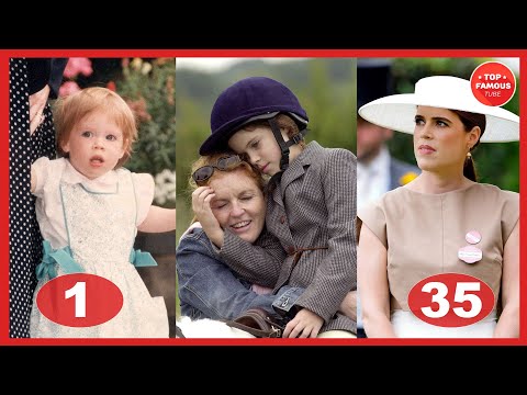 Princess Eugenie Through the Years ⭐ Transformation From 1 to 35 Years Old