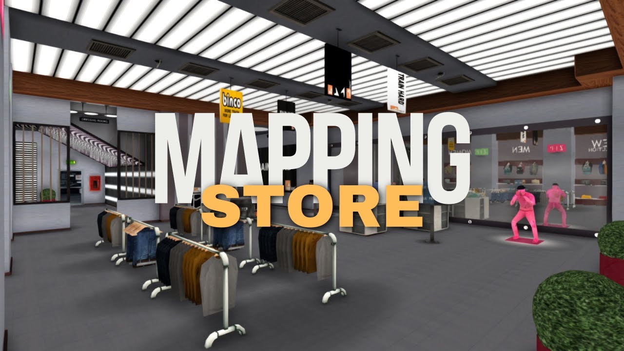 GTA SAMP MAPPING - Clothing store / ISCO STUDIO - YouTube