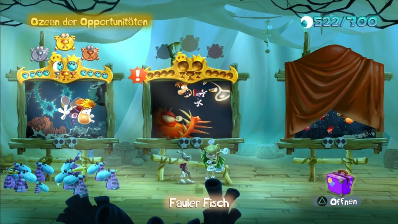Rayman Legends LP 75 Fauler Fisch 🐟 4K - YouTube