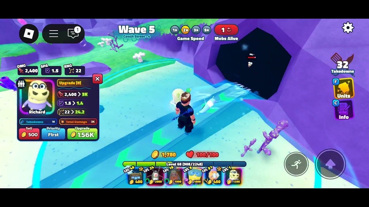 I got Richard in Spongebob TD. - YouTube