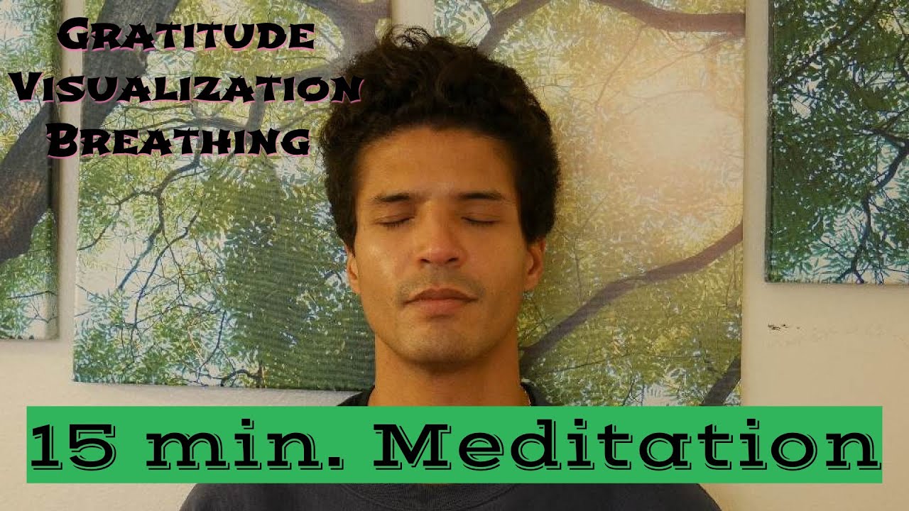 Meditation for Gratitude: w/ breathing exercise & visualization - YouTube