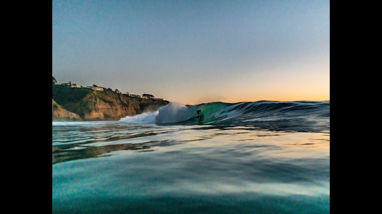 SAN DIEGO AND LOWERS TRESTLES SURFING - YouTube