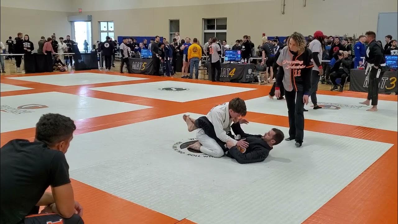 Grappling Industries - Gi 2nd of 3 Gi matches - 2nd of 8 total matches that day 01-13-2024 - YouTube