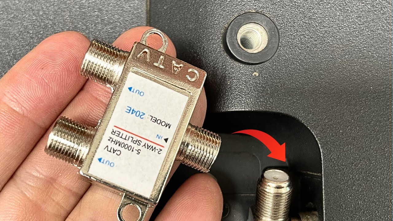 Just insert the splitter into your TV and unlock all the world's ...