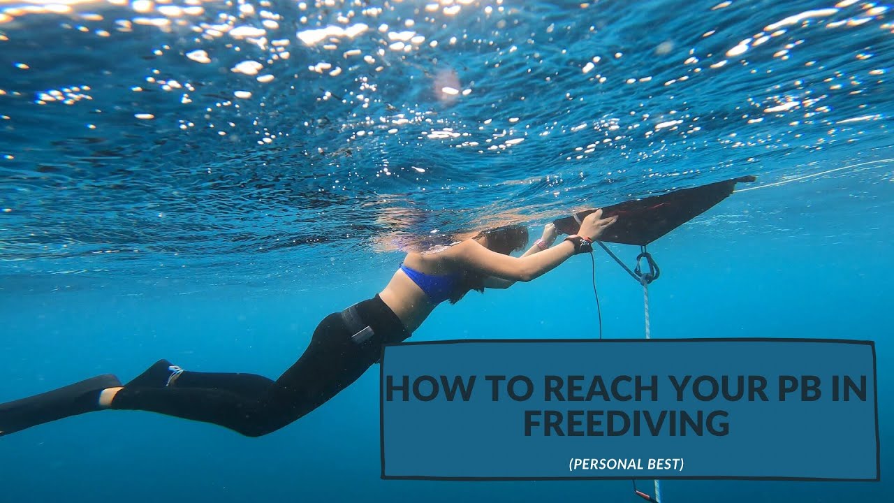 Freediving Line Dive Training in Moalboal 4k GOPRO HERO9 - YouTube