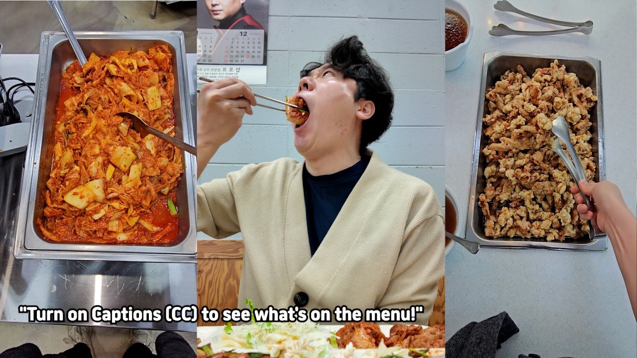 ASMR MUKBANG 31 MINS KOREAN BUFFET ALL YOU CAN EAT EATING SOUNDS (NO ...