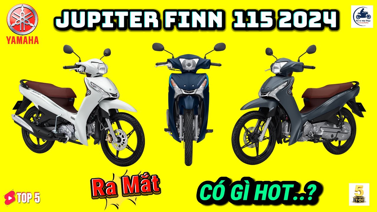 “HOT” Jupiter Finn 115 FI 2024 ra mắt có gì HOT? ️ Chỉ 27.7–28.4 triệu ...
