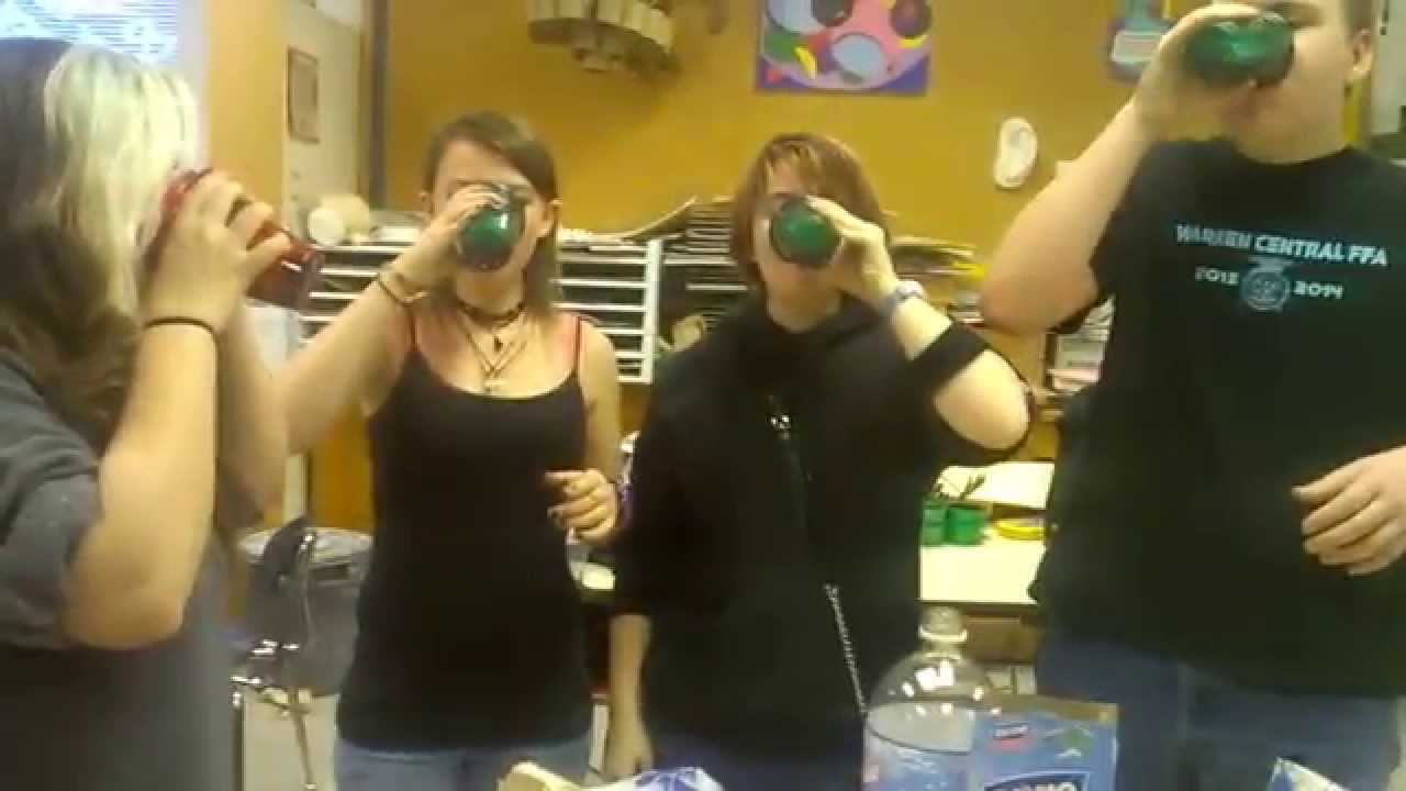 Coke Drinking Contest - YouTube